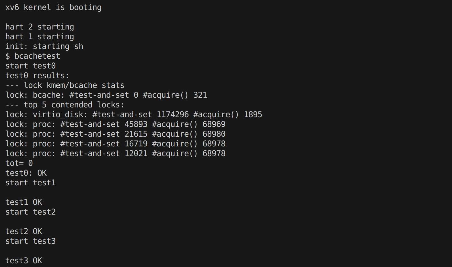 [mit6.1810]Lab7: Lock